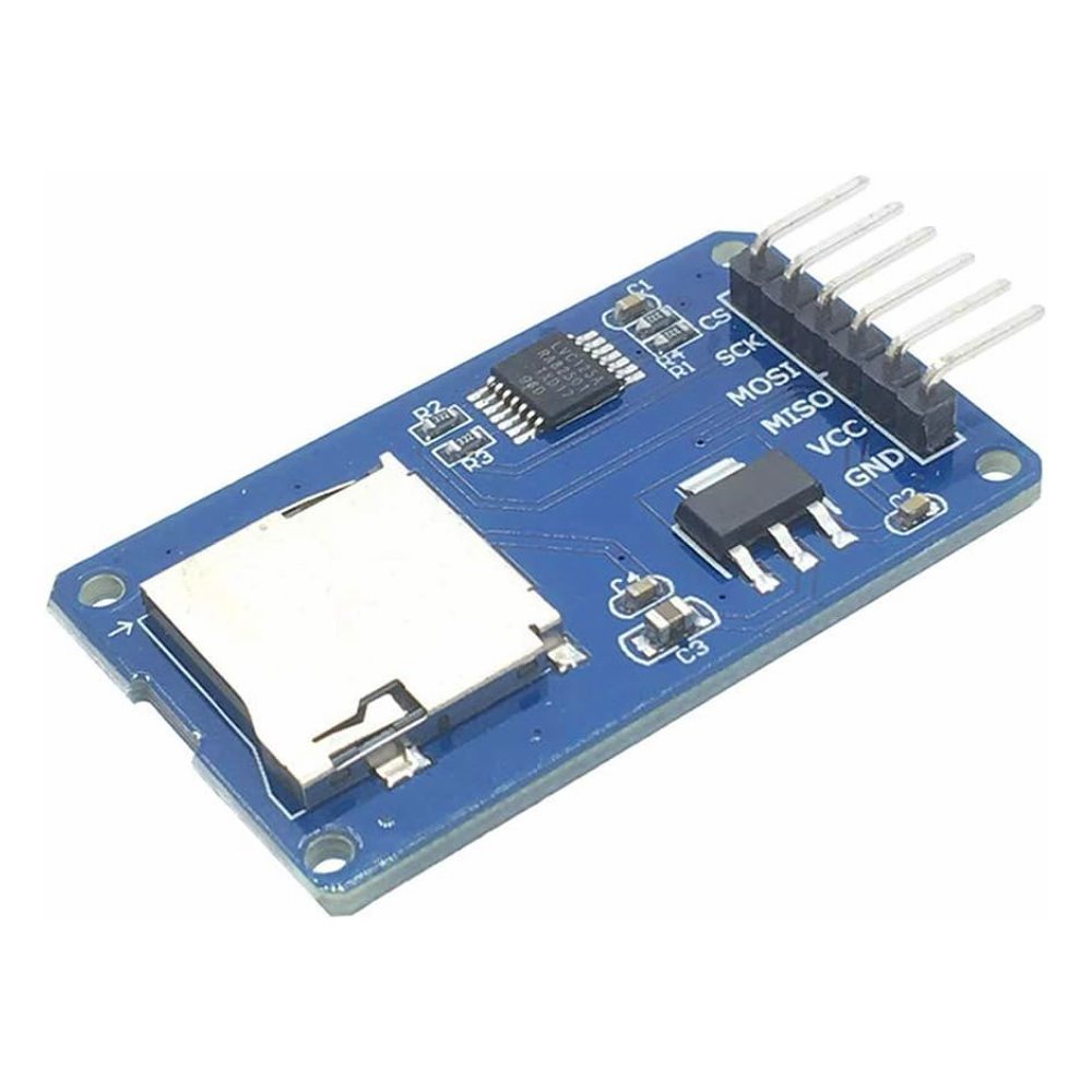 Micro Sd Tf Memory Card Reader Module With Spi Interface For Arduino Envistia Mall
