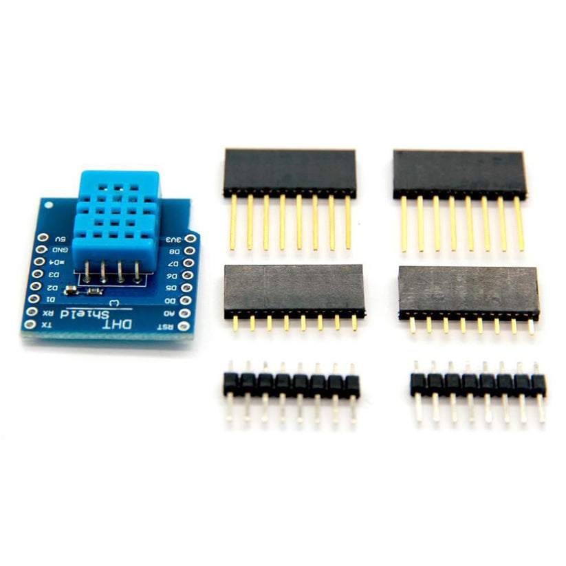 DHT11 Temperature And Humidity Shield for Wemos D1 Mini ESP8266 Arduino ...