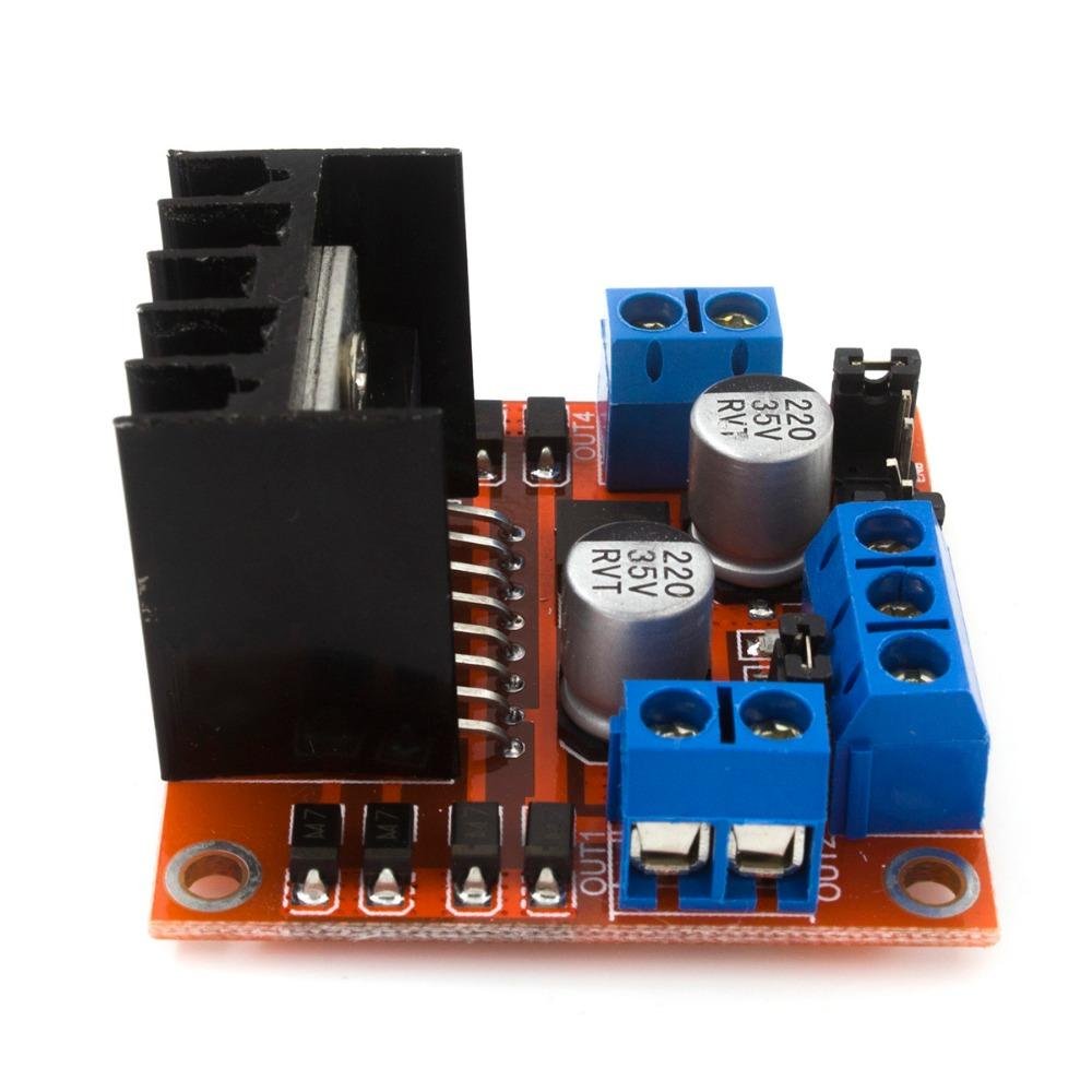 Dual H Bridge L298N PWM Stepper Motor Drive Controller Board Module – Envistia Mall