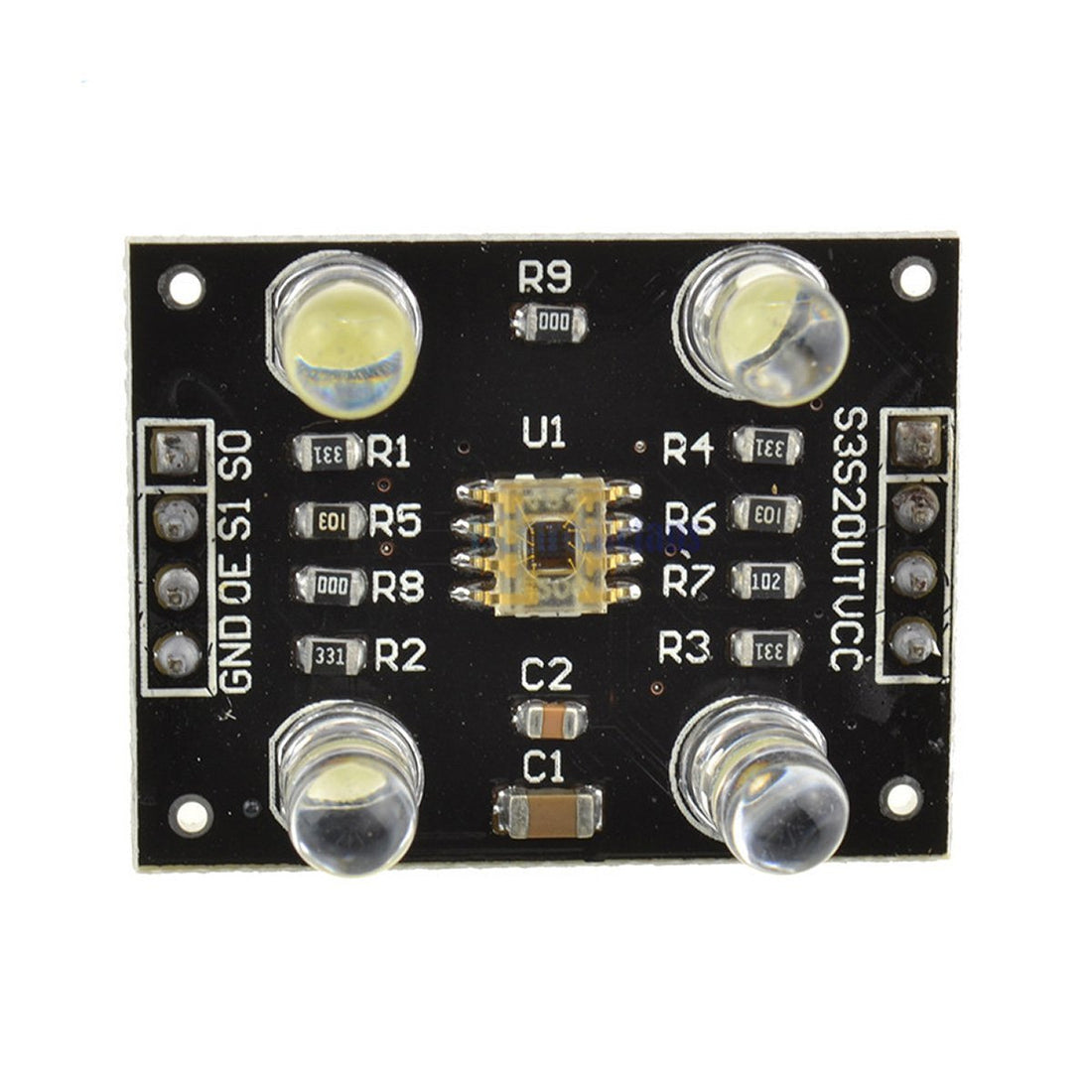 Tcs3200 Color Recognition Sensor Detector Module For Mcu Arduino Envistia Mall