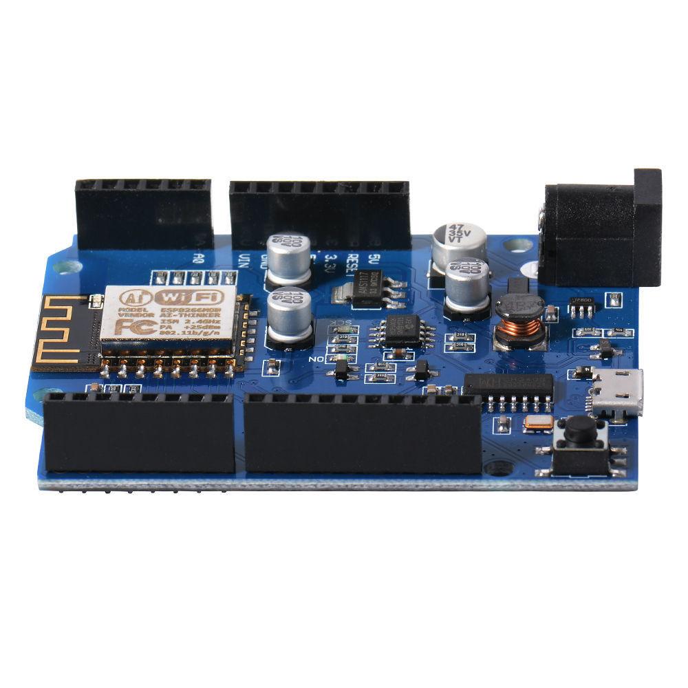 WeMos D1 CH340 WiFi Arduino UNO R3 Development Board ESP8266 ESP-12F ...